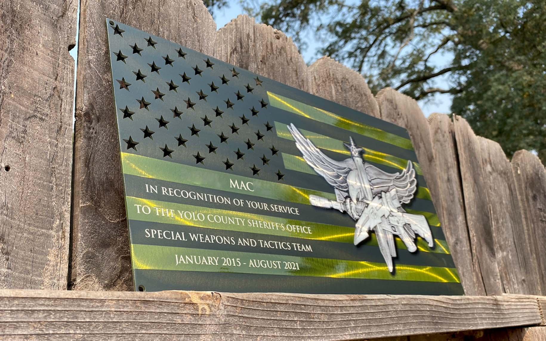 Best Selling Metal Art Decor-Frontline Metal