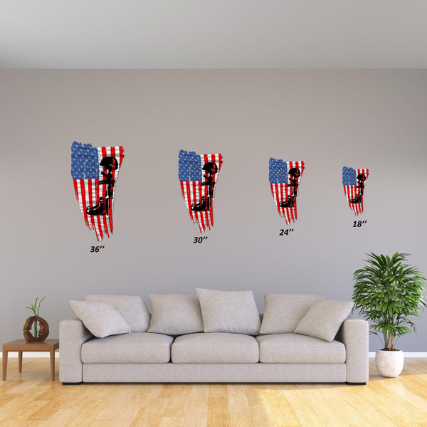 Fallen Soldier Distressed Battle Flag-Fallen Soldier Distressed Battle ...