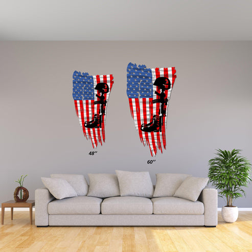 Fallen Soldier Distressed Battle Flag-Fallen Soldier Distressed Battle ...